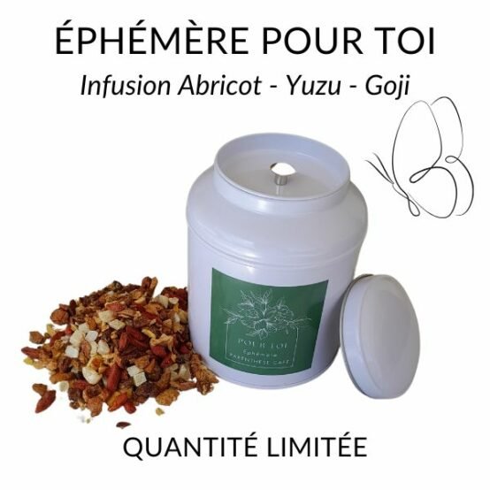 Infusion Abricot-Yuzu-Goji pour la Fête des mères